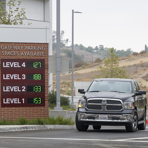 Students need to register for virtual parking permit